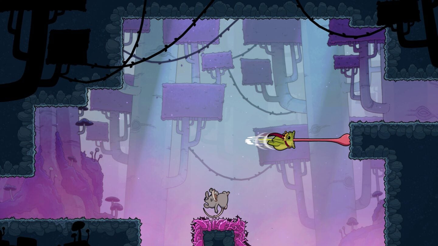 Side-scrolling precision platformer Croak announced for PC - Gematsu