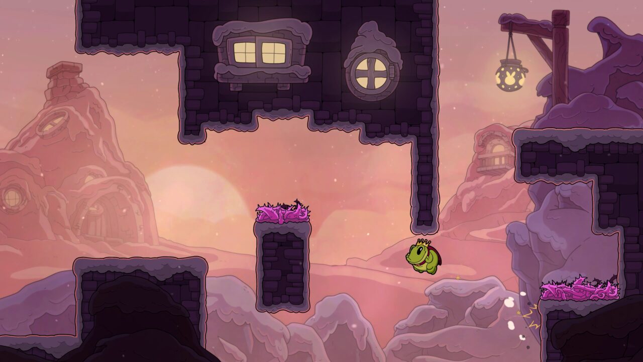 Side-scrolling precision platformer Croak announced for PC - Gematsu