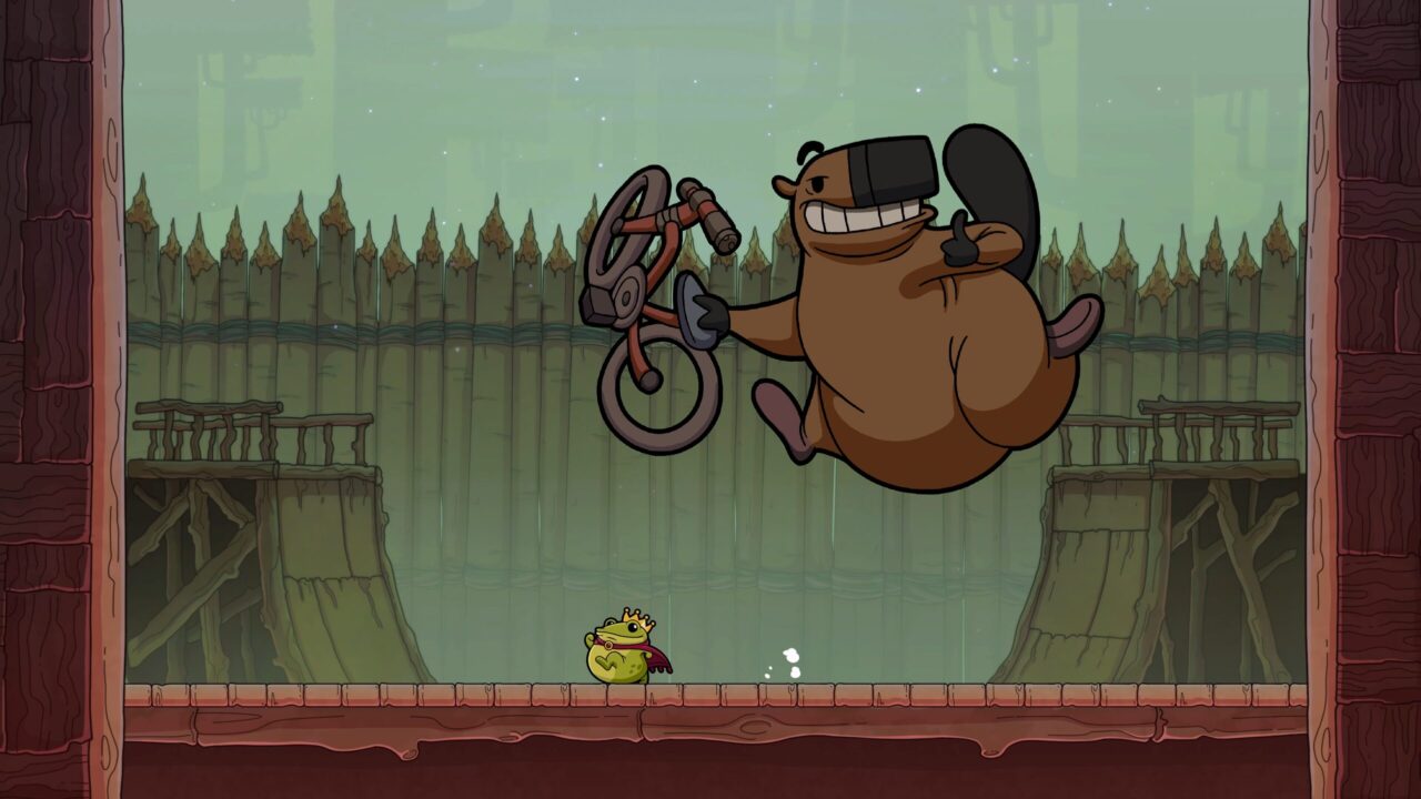 Side-scrolling precision platformer Croak announced for PC - Gematsu