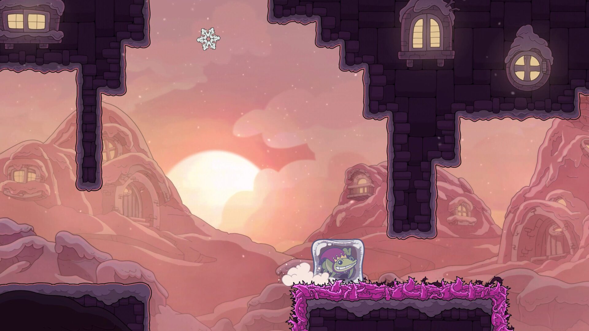 Side-scrolling precision platformer Croak announced for PC - Gematsu