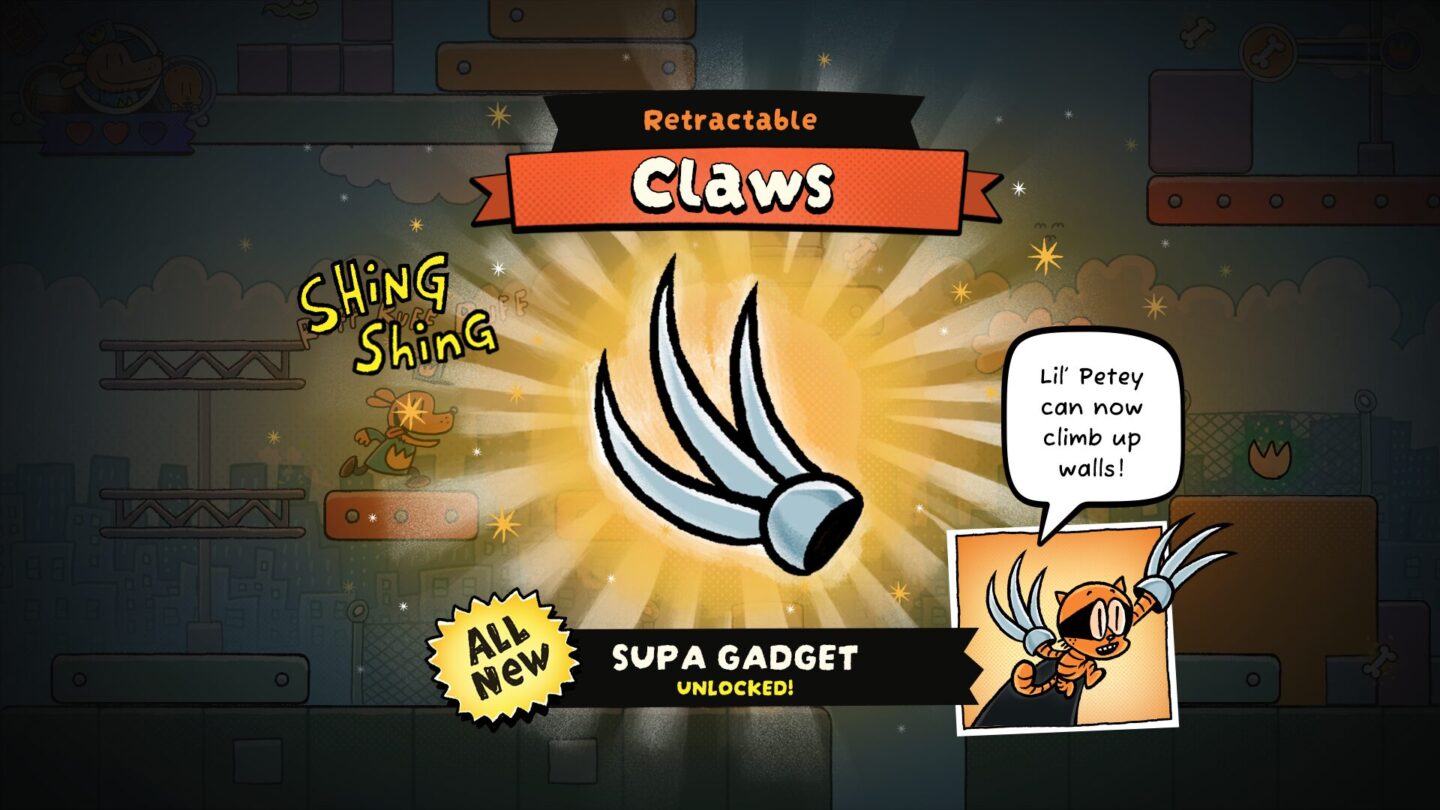 Side-scrolling adventure platformer Dog Man: Mission Impawsible ...