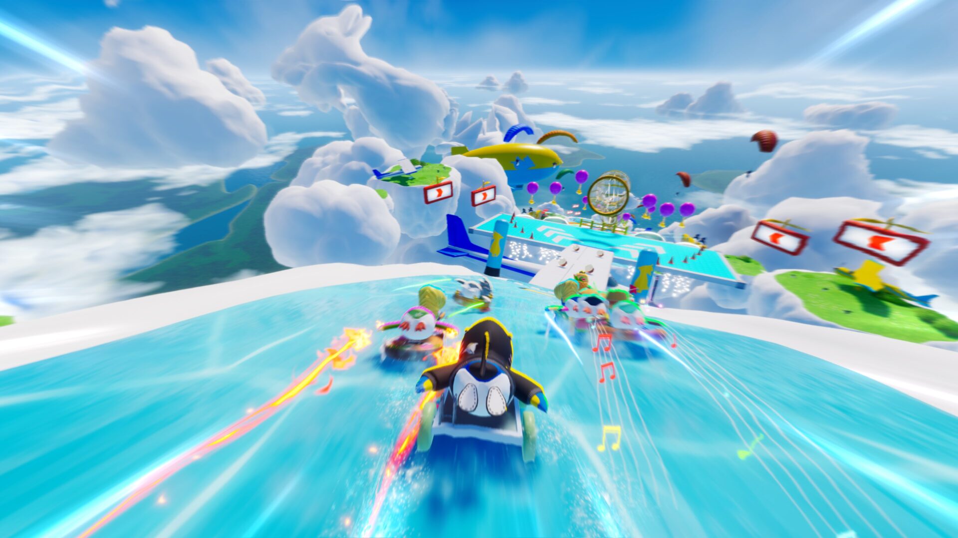 historia announces free-to-play multiplayer racing game Faaast Penguin ...