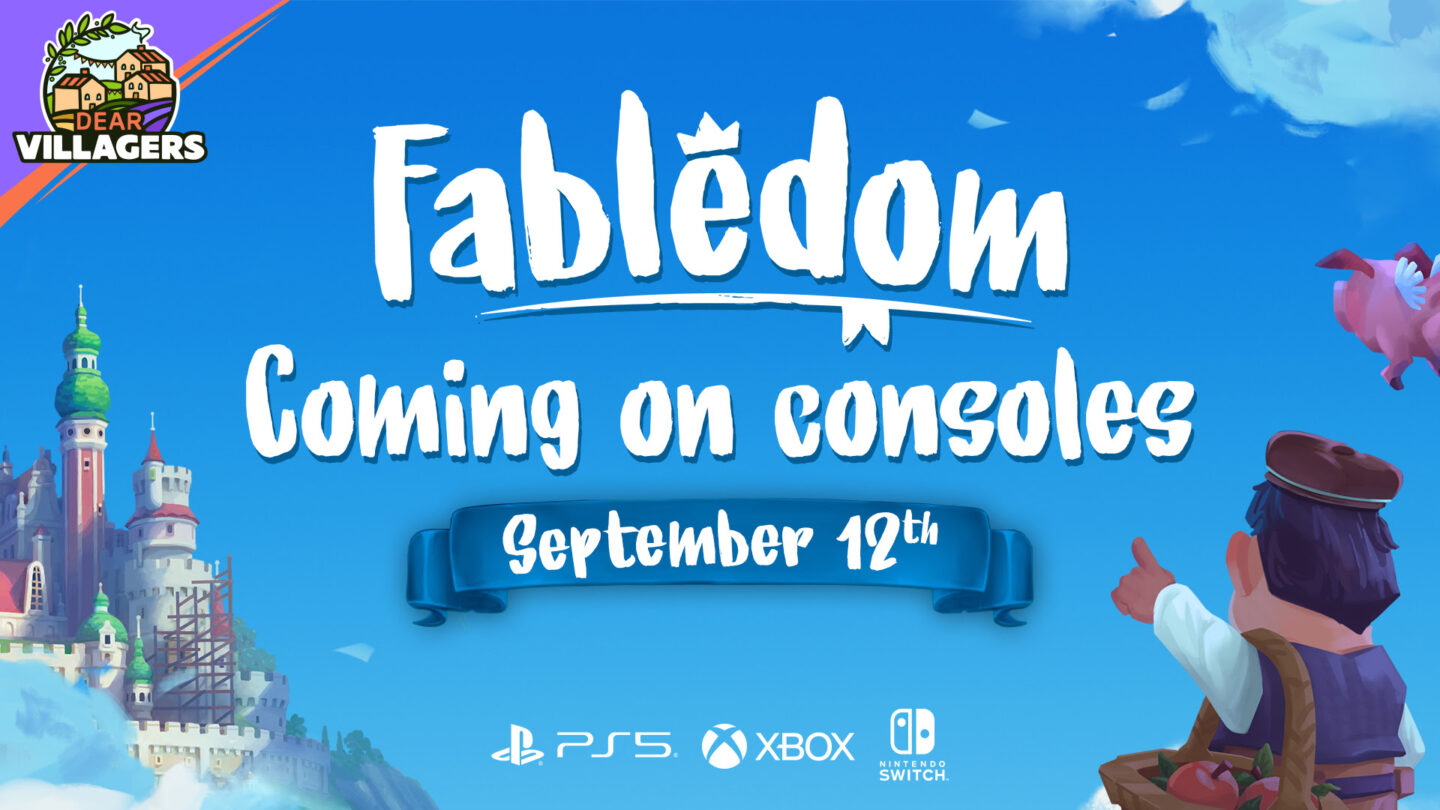 Fabledom for PS5, Xbox Series, and Switch launches September 12 - Gematsu
