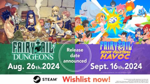 Fairy Tail indie games announced for PC - Fairy Tail: Dungeons, Fairy ...