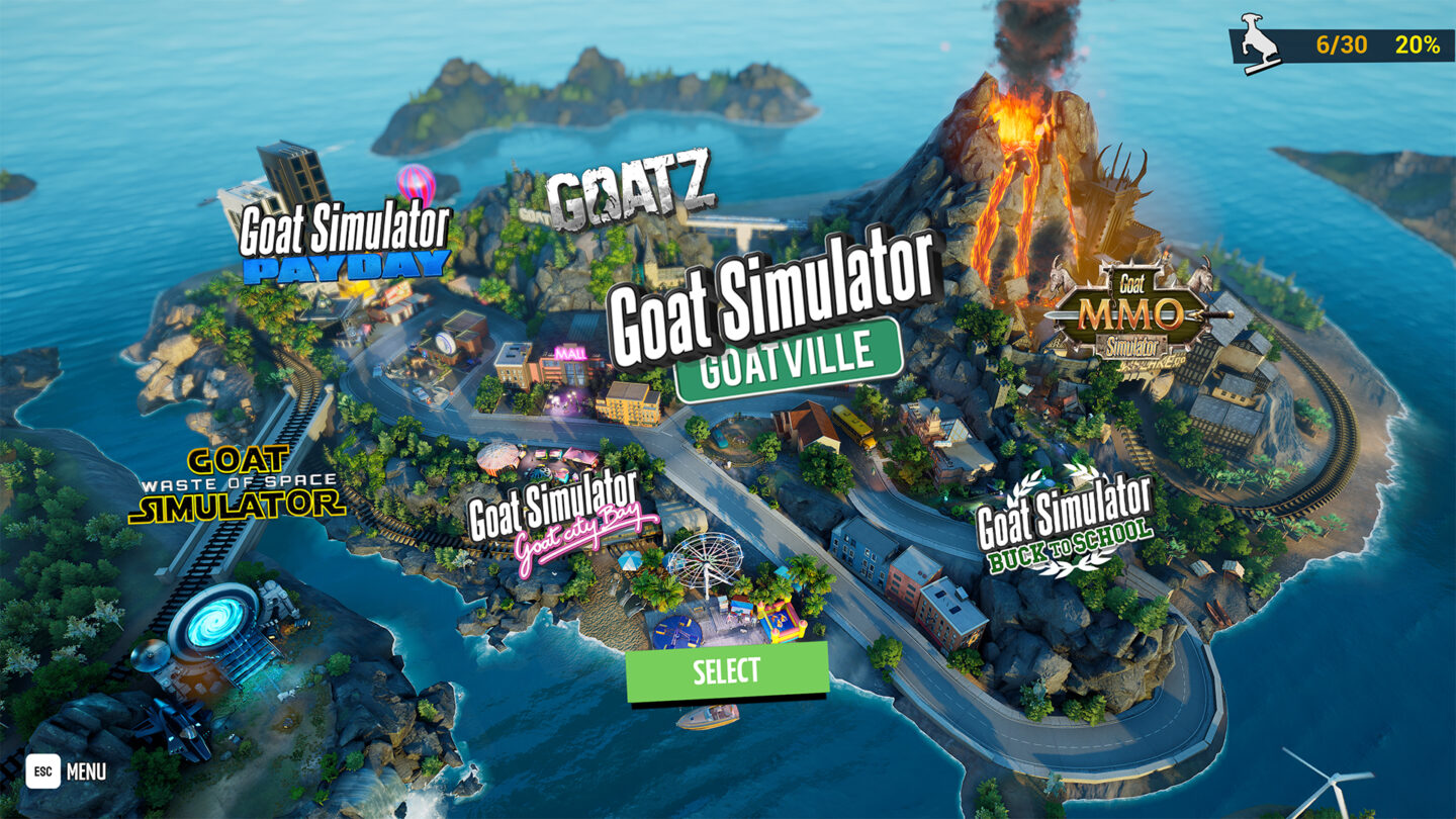 Goat Simulator Remastered announced for PS5, Xbox Series, and PC - Gematsu