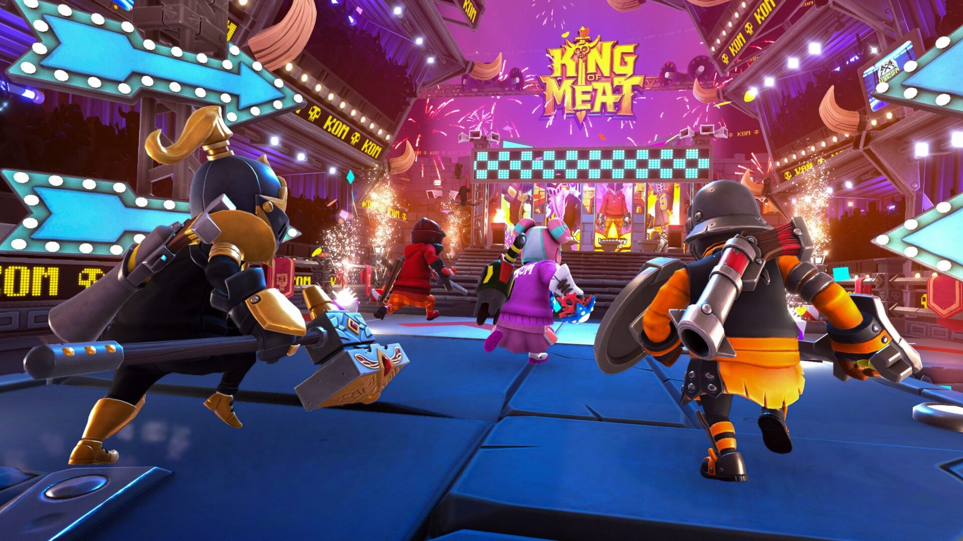 Four-player co-op combat game King of Meat announced for PS5, Xbox ...