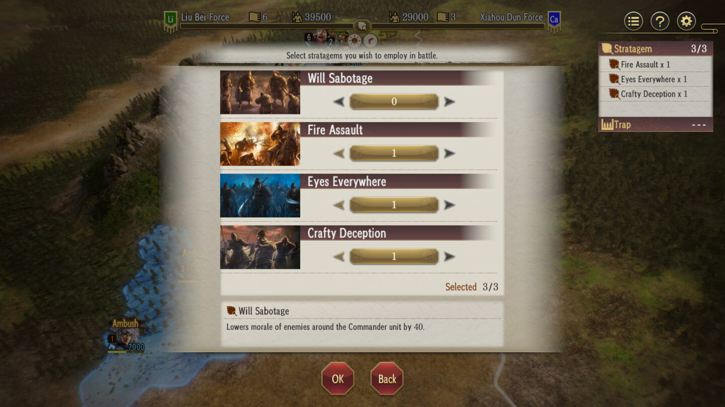 Romance of the Three Kingdoms 8 Remake details officer relationships, Conscript, ambushes, traps ...