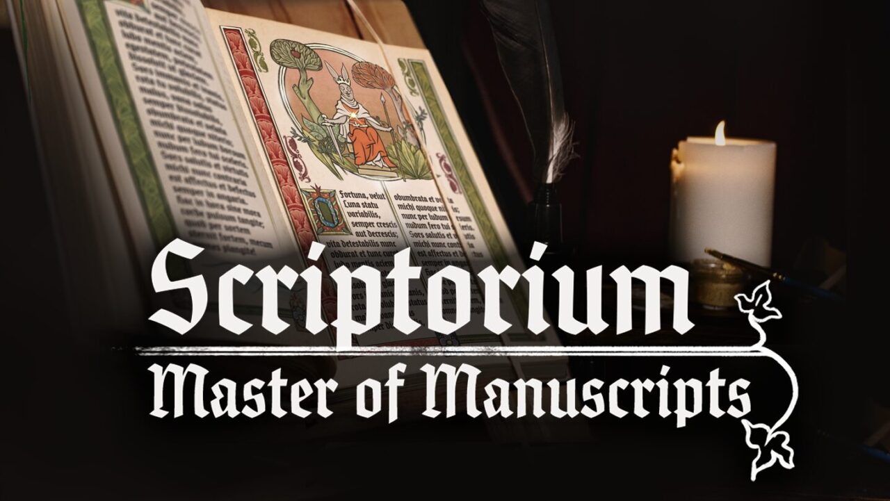 Manuscript workshop simulation game Scriptorium: Master of Manuscripts ...
