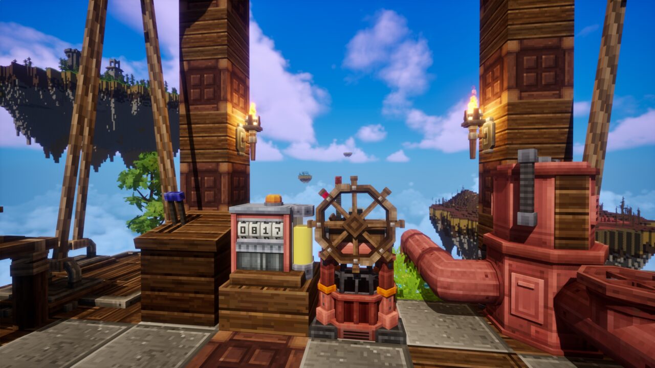 Open-world voxel sandbox RPG SkyVerse announced for PC - Gematsu