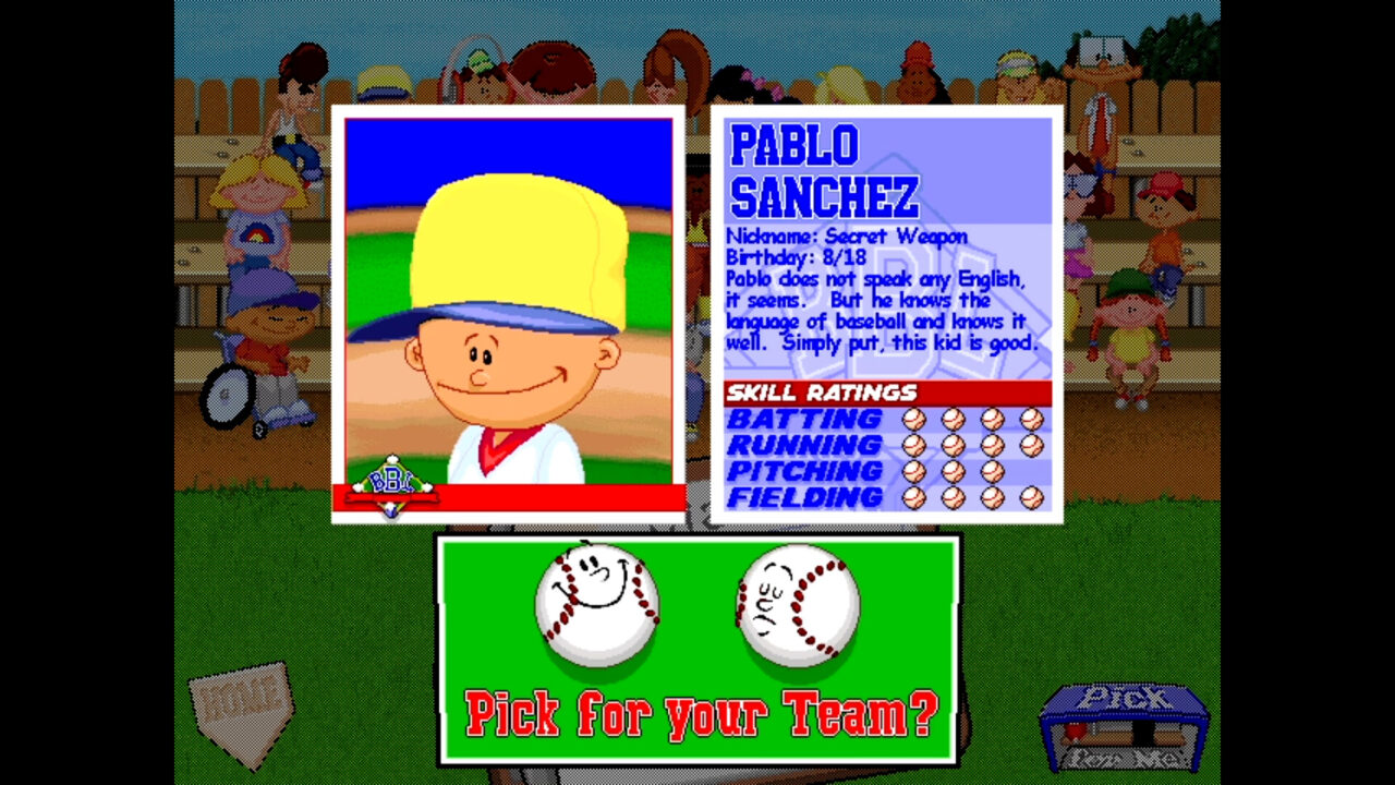 Backyard Baseball ’97 announced for PC - Gematsu