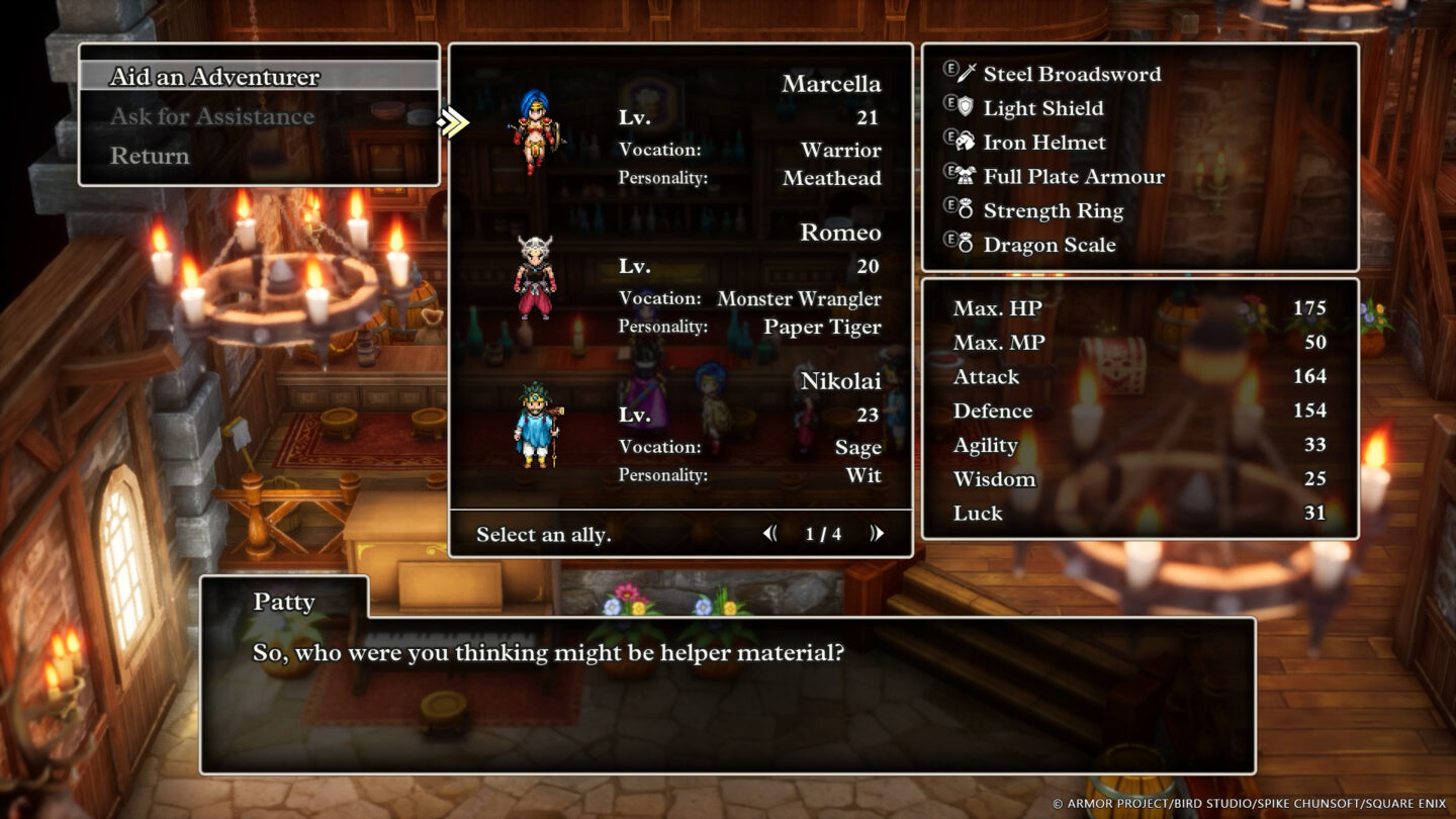 Dragon Quest III HD-2D Remake Introduces Parties, Vocations, And ...