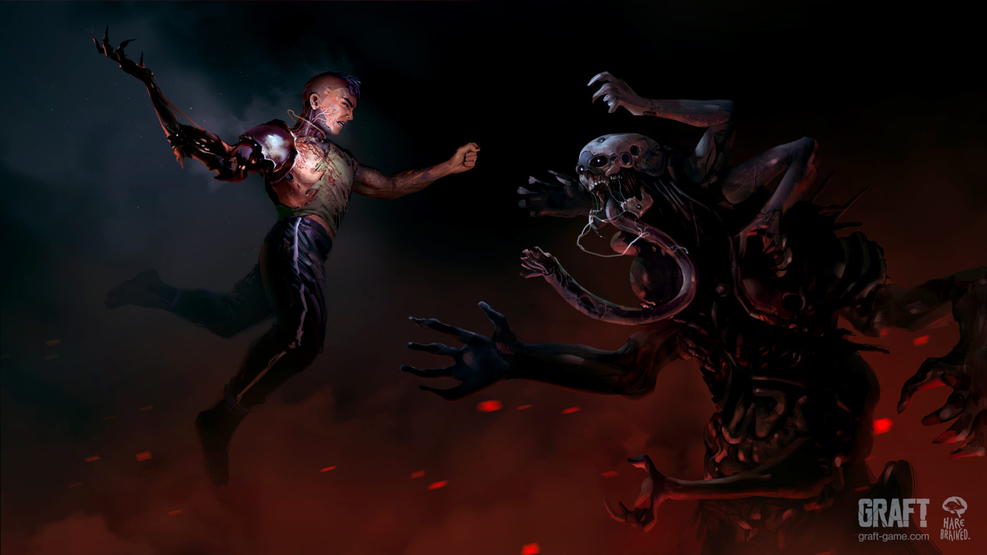 Harebrained announces survival horror action RPG GRAFT for PC - Gematsu