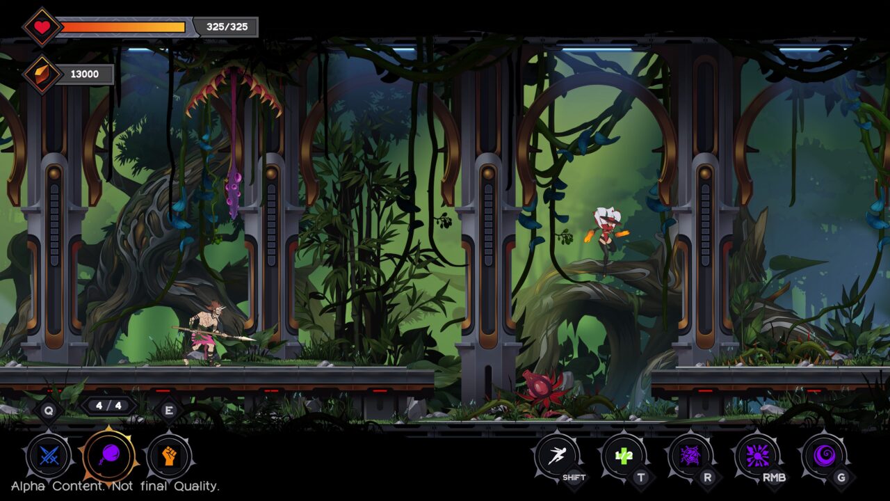 Hand-animated side-scrolling action platformer INAYAH: Life After Gods ...