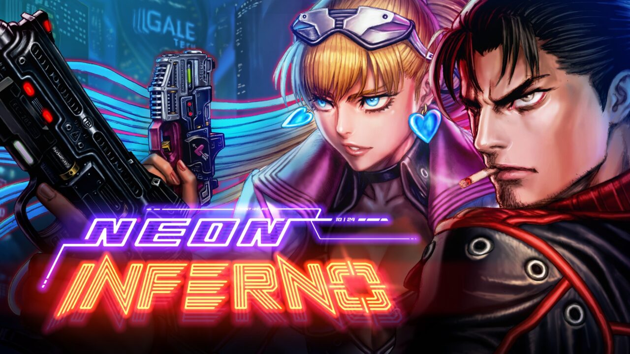 2D run-and-gun and gallery-shooter Neon Inferno announced for PC - Gematsu