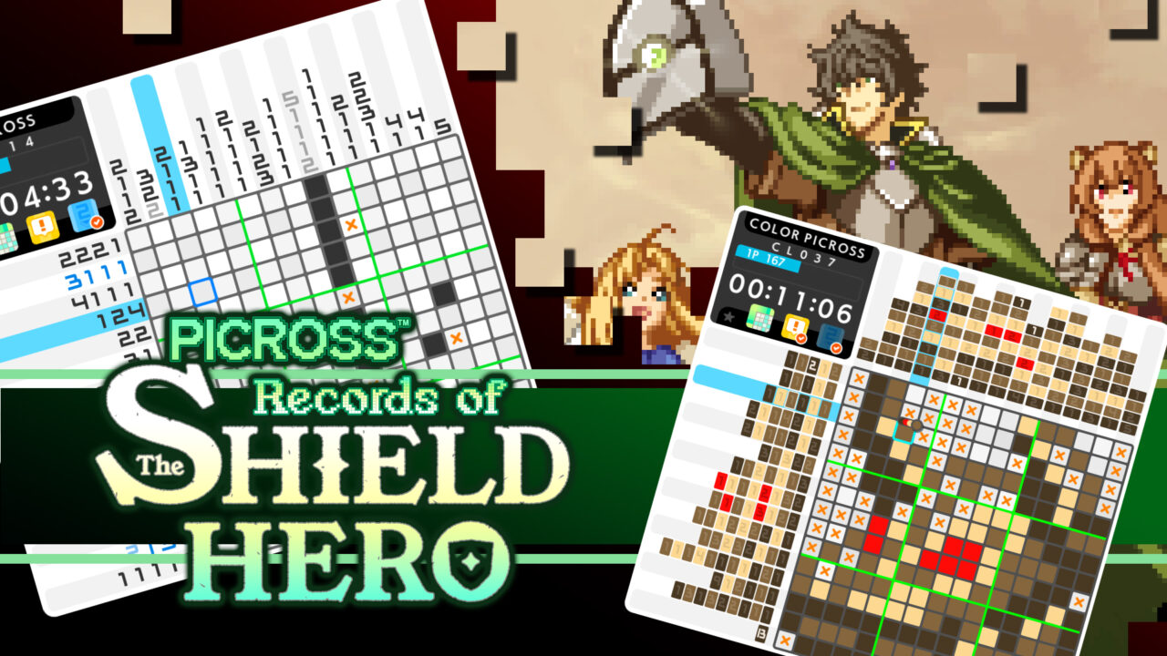 PICROSS Records of The Shield Hero announced for Switch - Gematsu