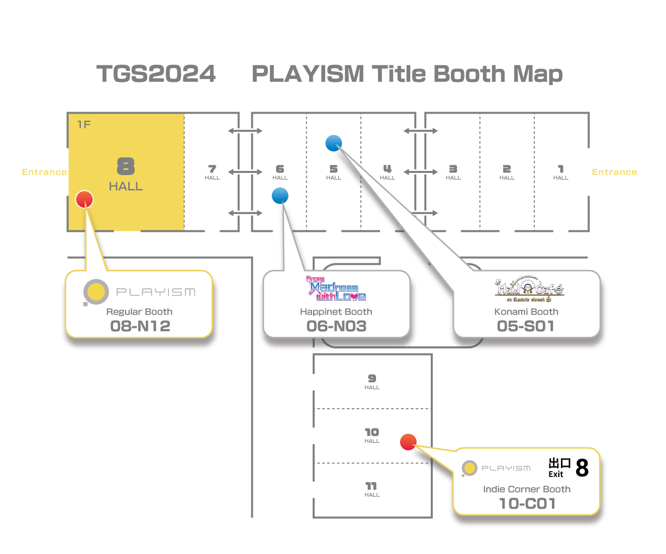 PLAYISM announces TGS 2024 lineup - Gematsu