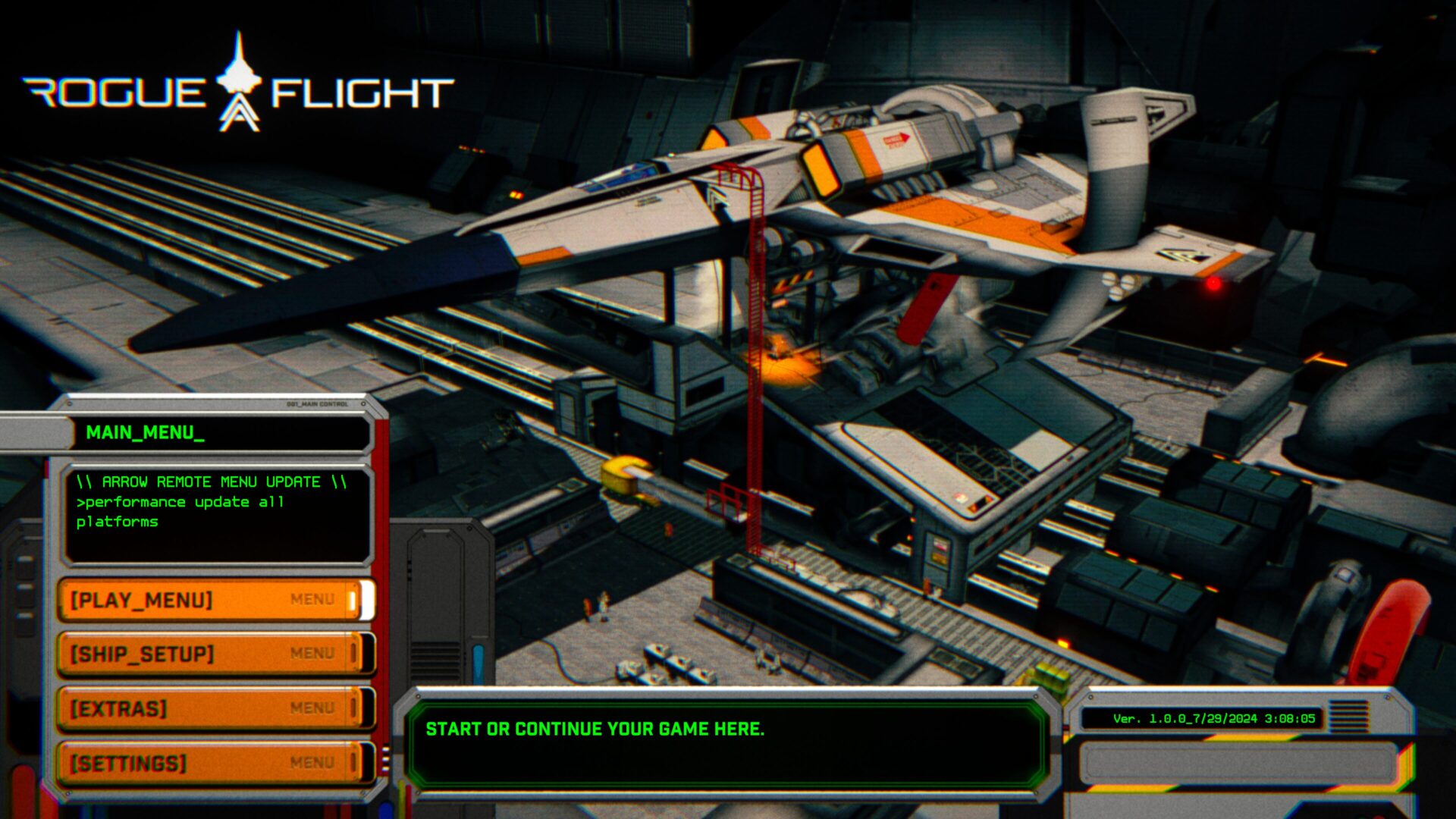 Anime-inspired arcade space combat game Rogue Flight announced for PS5 ...
