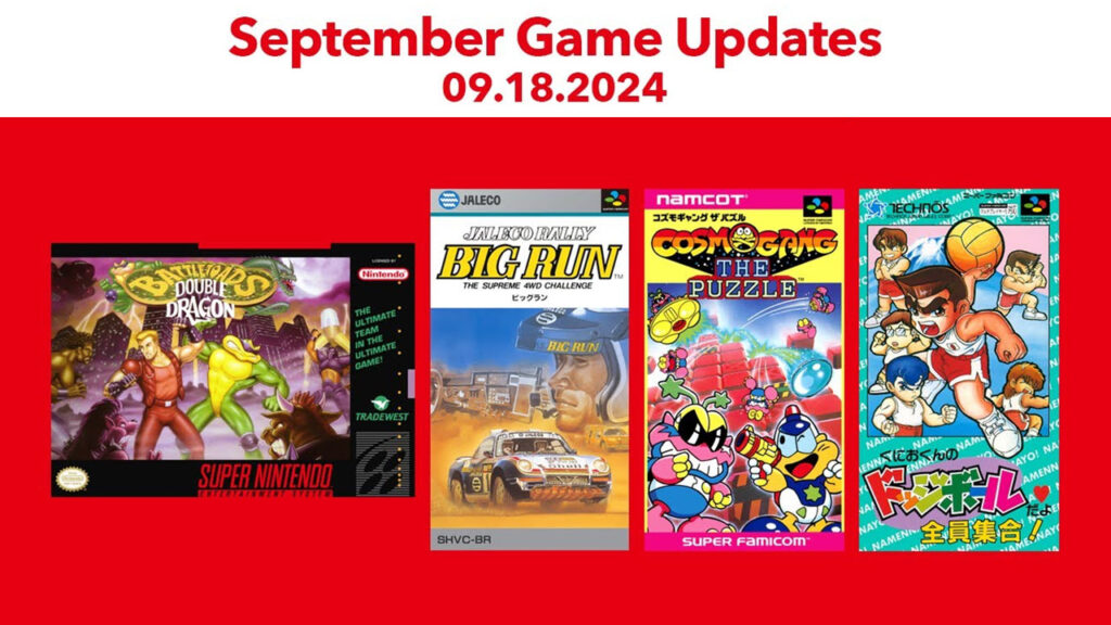 SNES - Nintendo Switch Online adds Battletoads Double Dragon, Big Run ...
