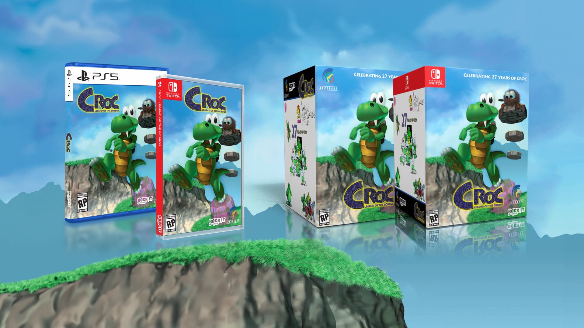 Croc: Legend of the Gobbos remaster launches in December, PS5 and Switch physical editions ...