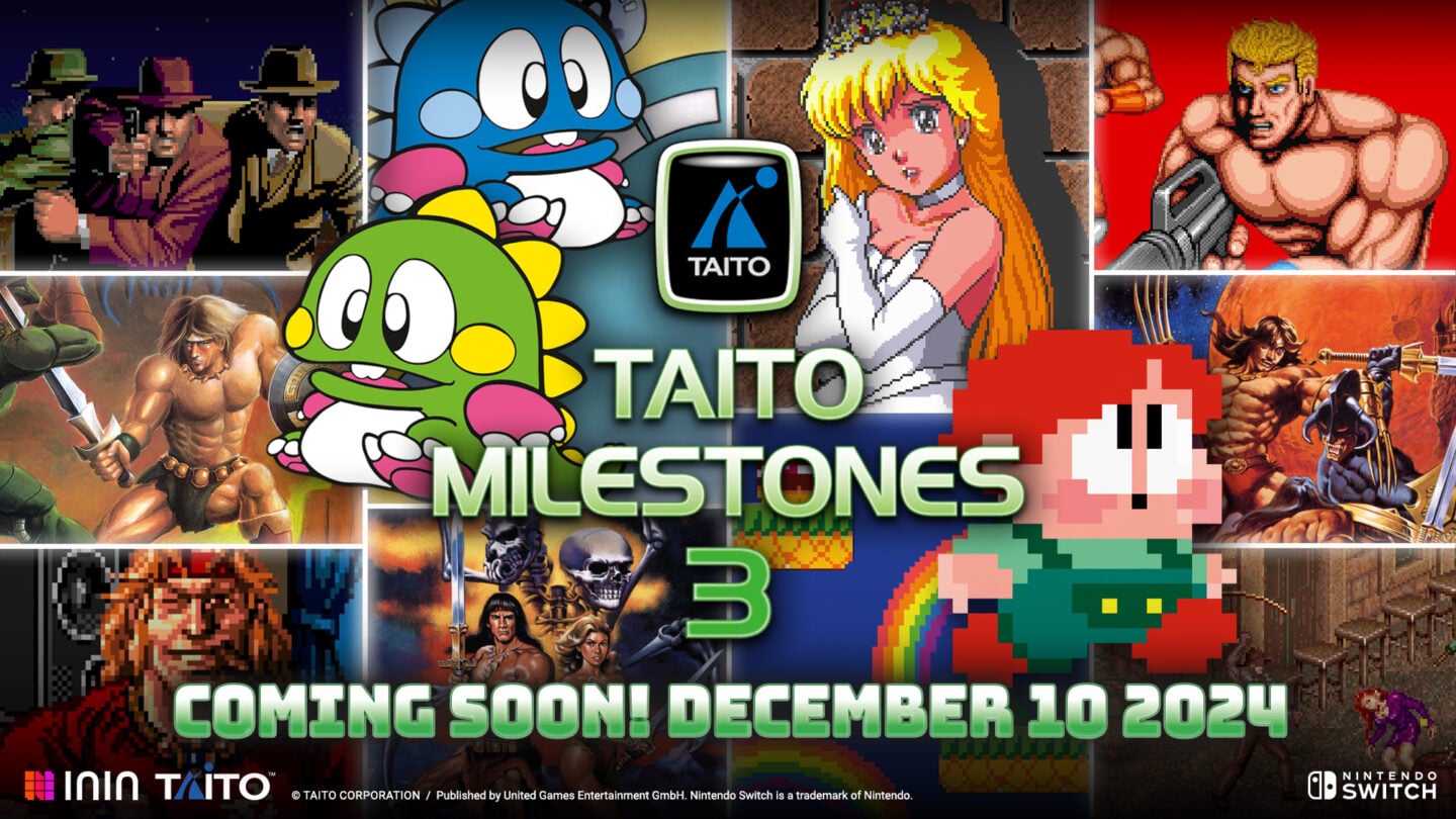TAITO Milestones 3 launches December 10 in the west - Gematsu