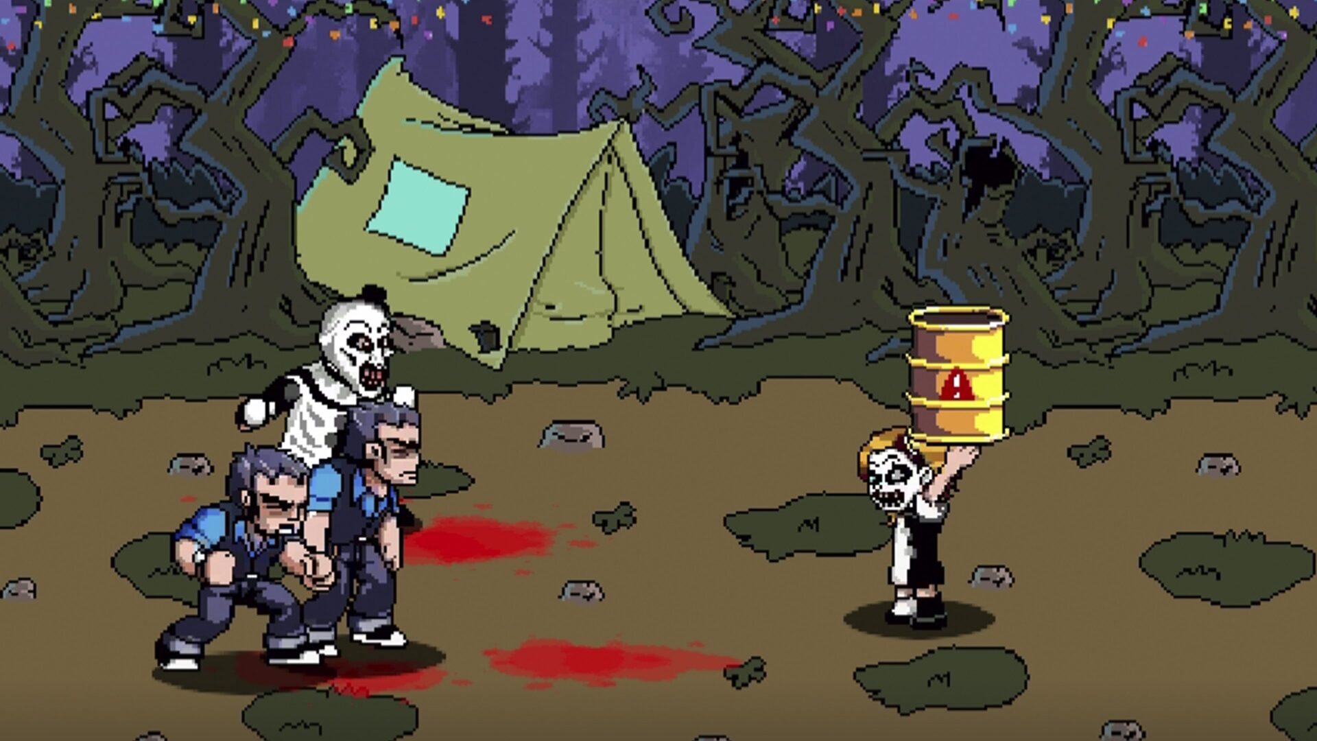 Side-scrolling beat ’em up Terrifier: The ARTcade Game announced for ...