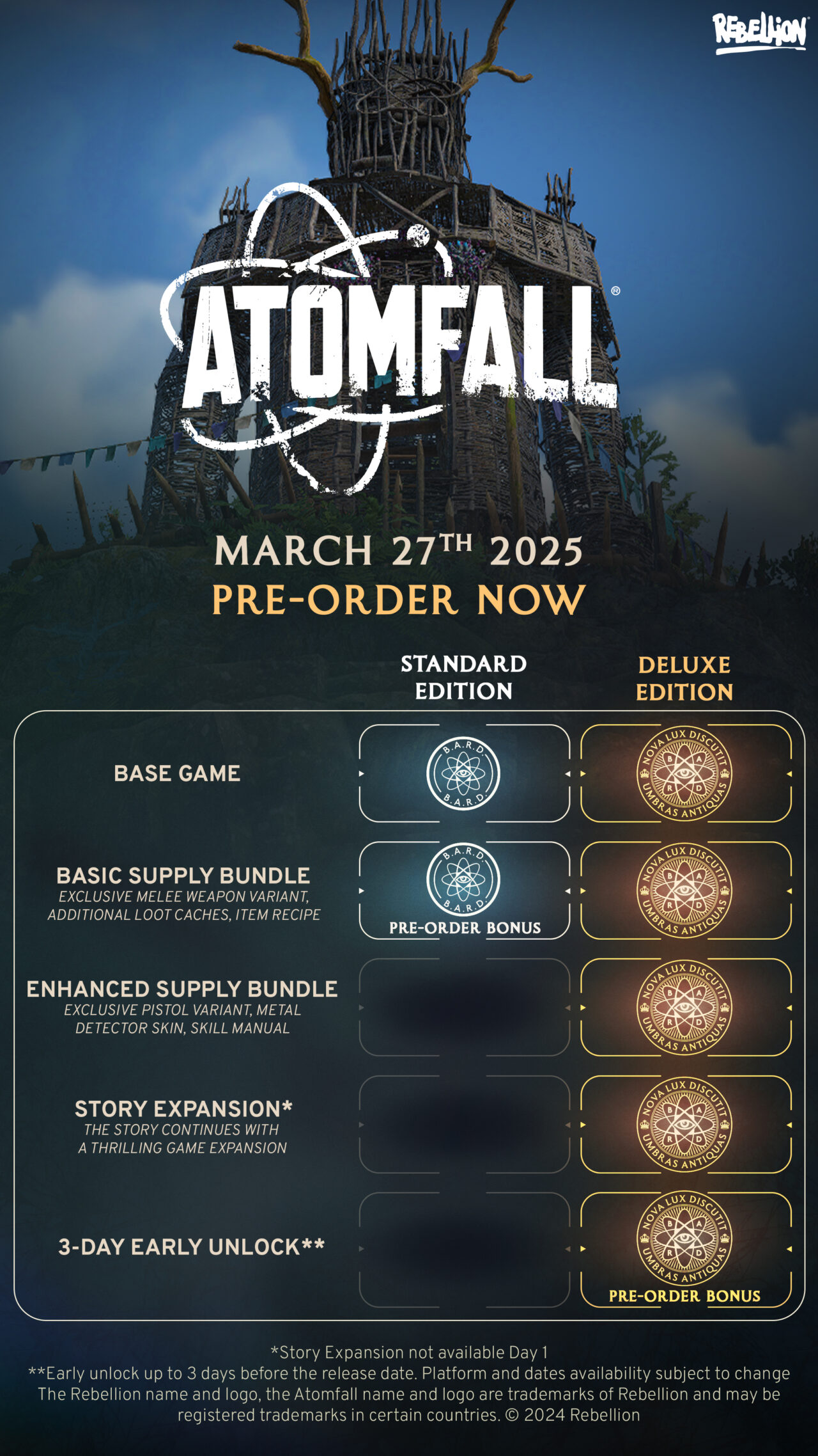 Atomfall launches March 27, 2025 - Gematsu