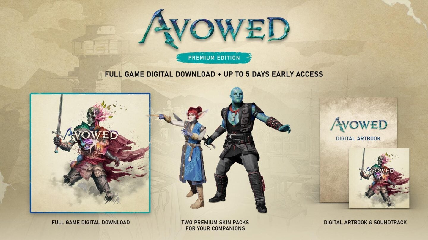 Avowed pre-orders now available - Gematsu