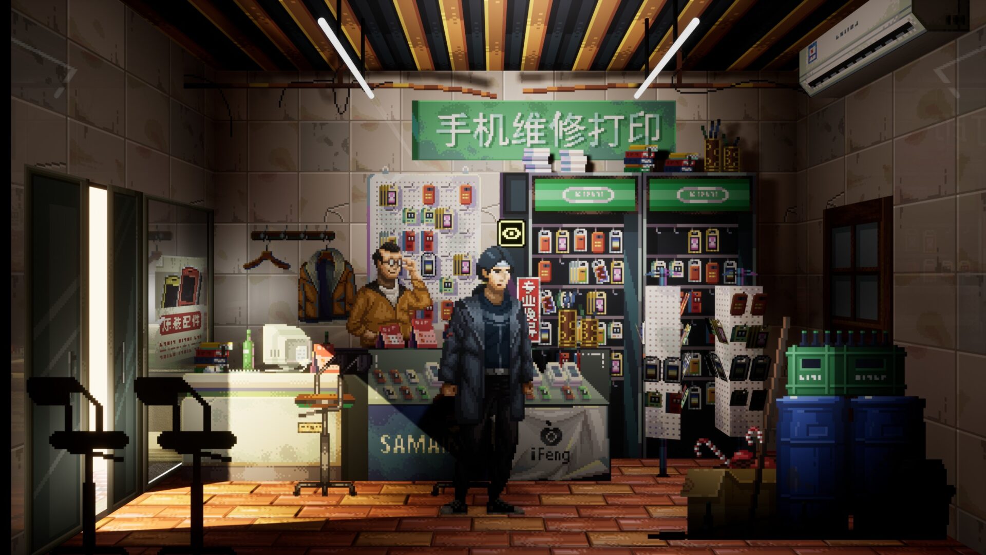 2.5D pixel art narrative adventure game Rusty Winter announced for PC - Gematsu