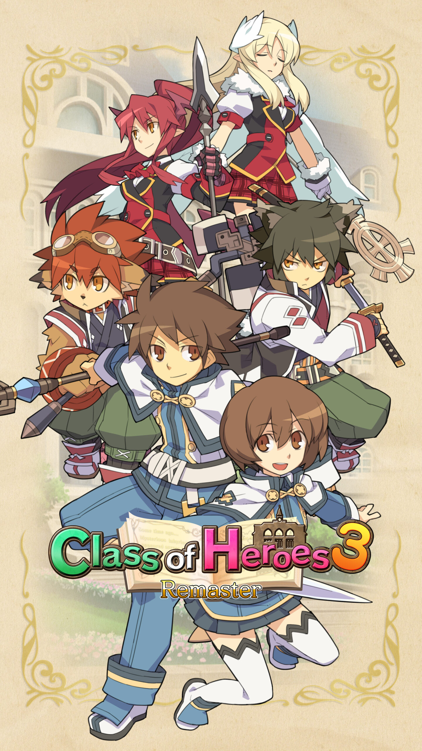 Class of Heroes 3: Remaster announced for PS5, Switch, and PC - Gematsu