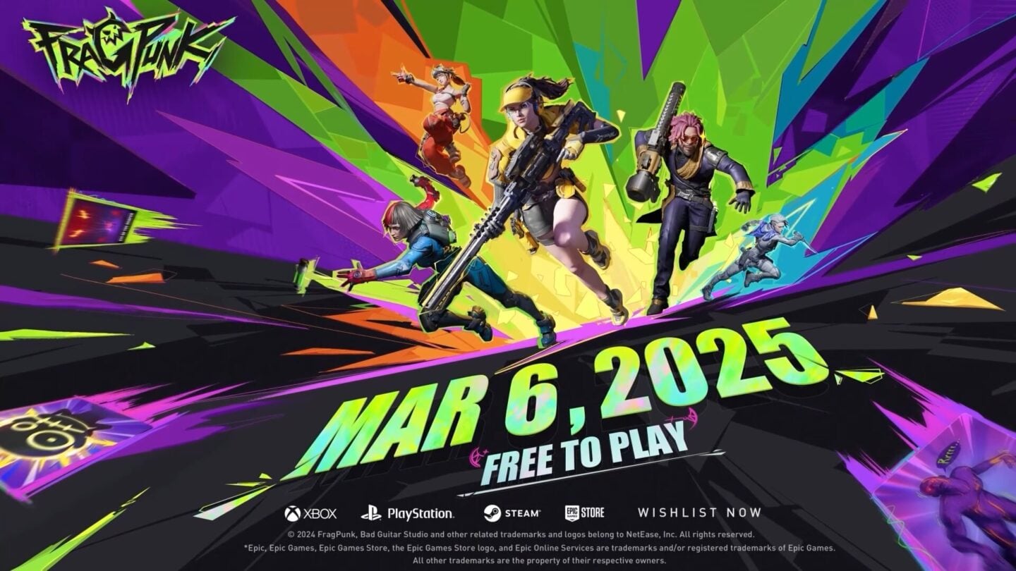 FragPunk adds PS5 version, launches March 6, 2025 - Gematsu