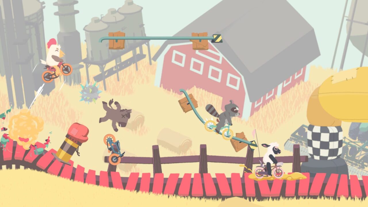 Bike-racing party game Ultimate Sheep Raccoon announced for consoles ...