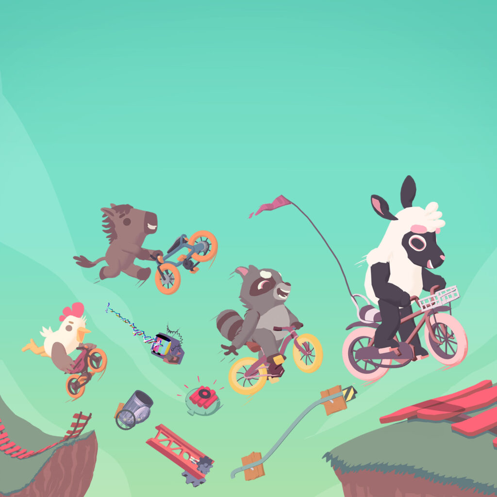 Bike-racing party game Ultimate Sheep Raccoon announced for consoles ...
