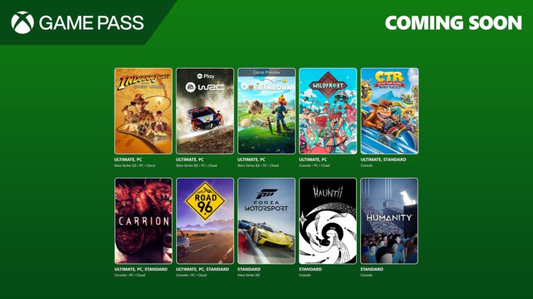 Game Pass adds Indiana Jones and the Great Circle, Crash Team Racing ...
