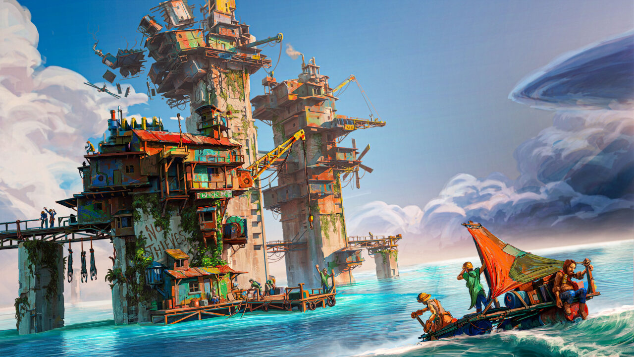 Post-apocalyptic city builder ALL WILL FALL announced for PC - Gematsu