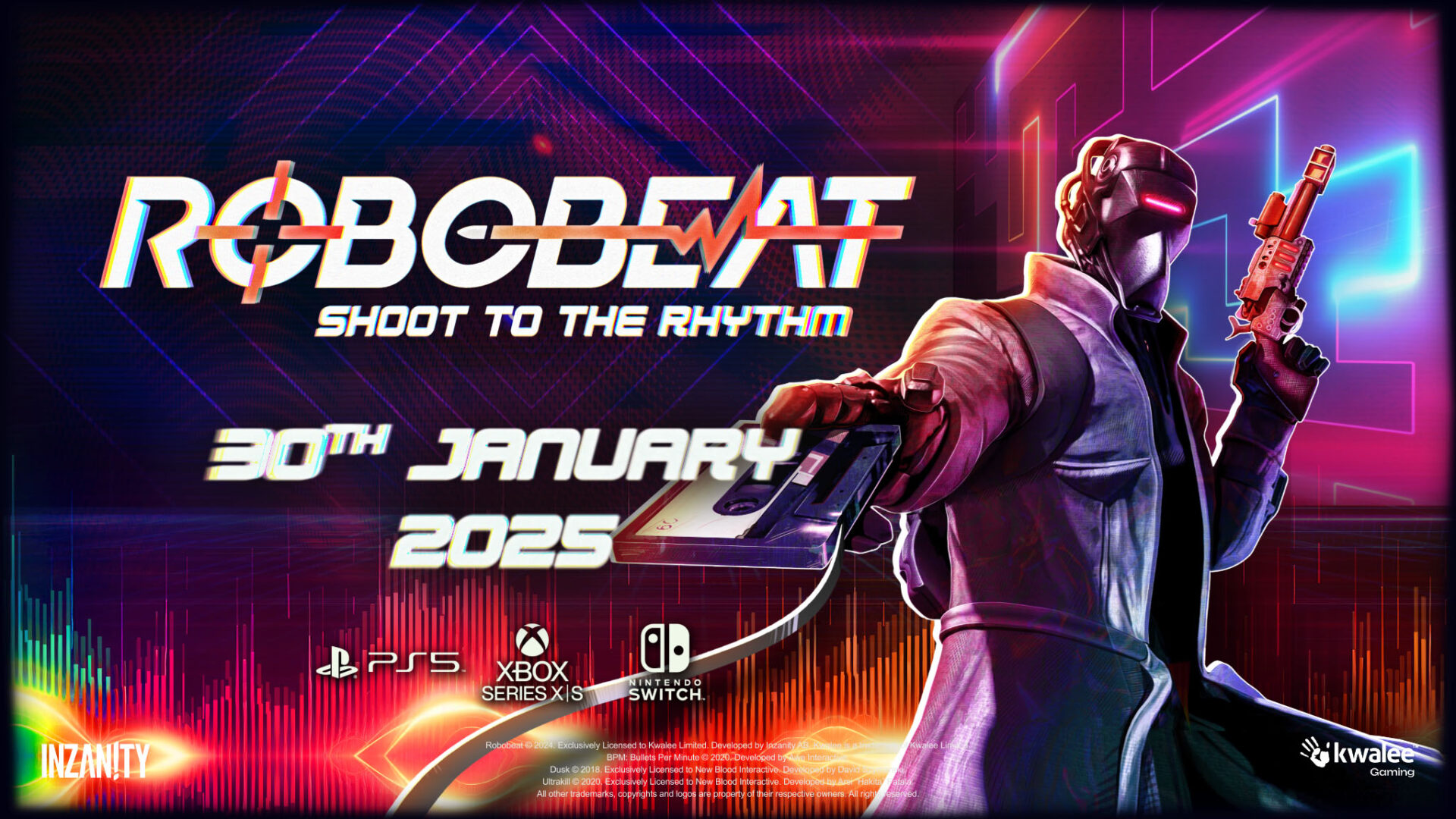 ROBOBEAT coming to PS5, Xbox Series, and Switch on January 30 - Gematsu