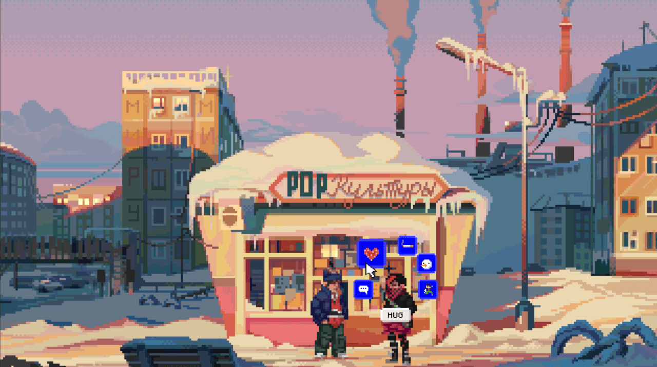 Narrative simulation game Snow Town Geek Store announced for PC - Gematsu