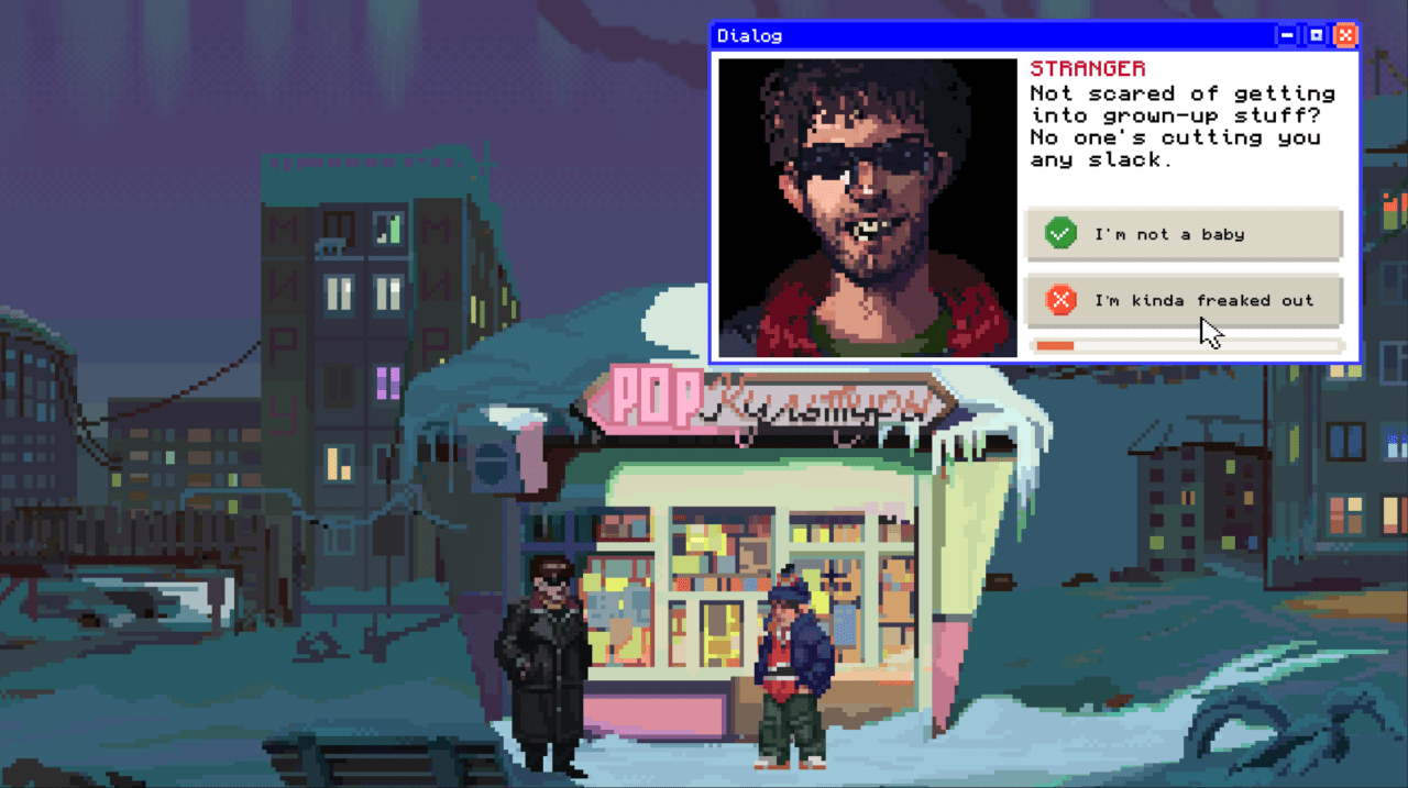 Narrative simulation game Snow Town Geek Store announced for PC - Gematsu