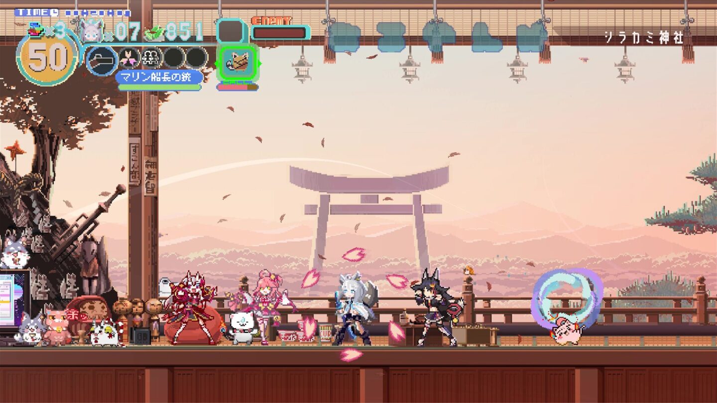 Pixel art high-speed action game FUBUKI ~zero in on Holoearth~ HOLOLIVE ALTERNATIVE announced ...