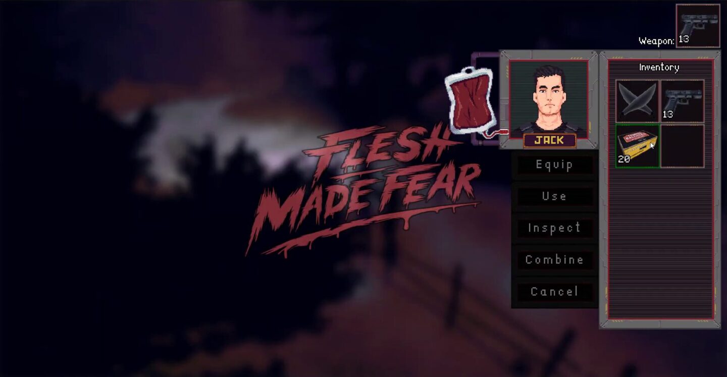 Retro-style survival horror game Flesh Made Fear announced for PC - Gematsu