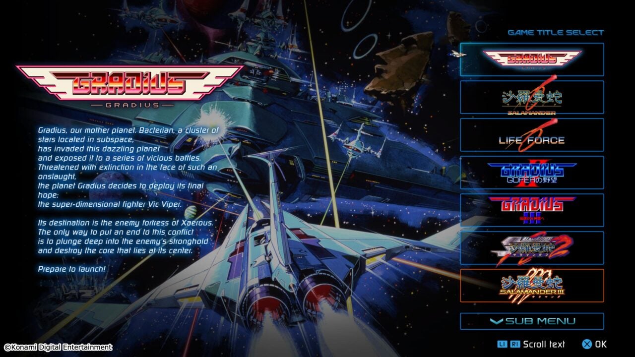 Gradius ORIGINS announced for PS5, Xbox Series, Switch, and PC - Gematsu