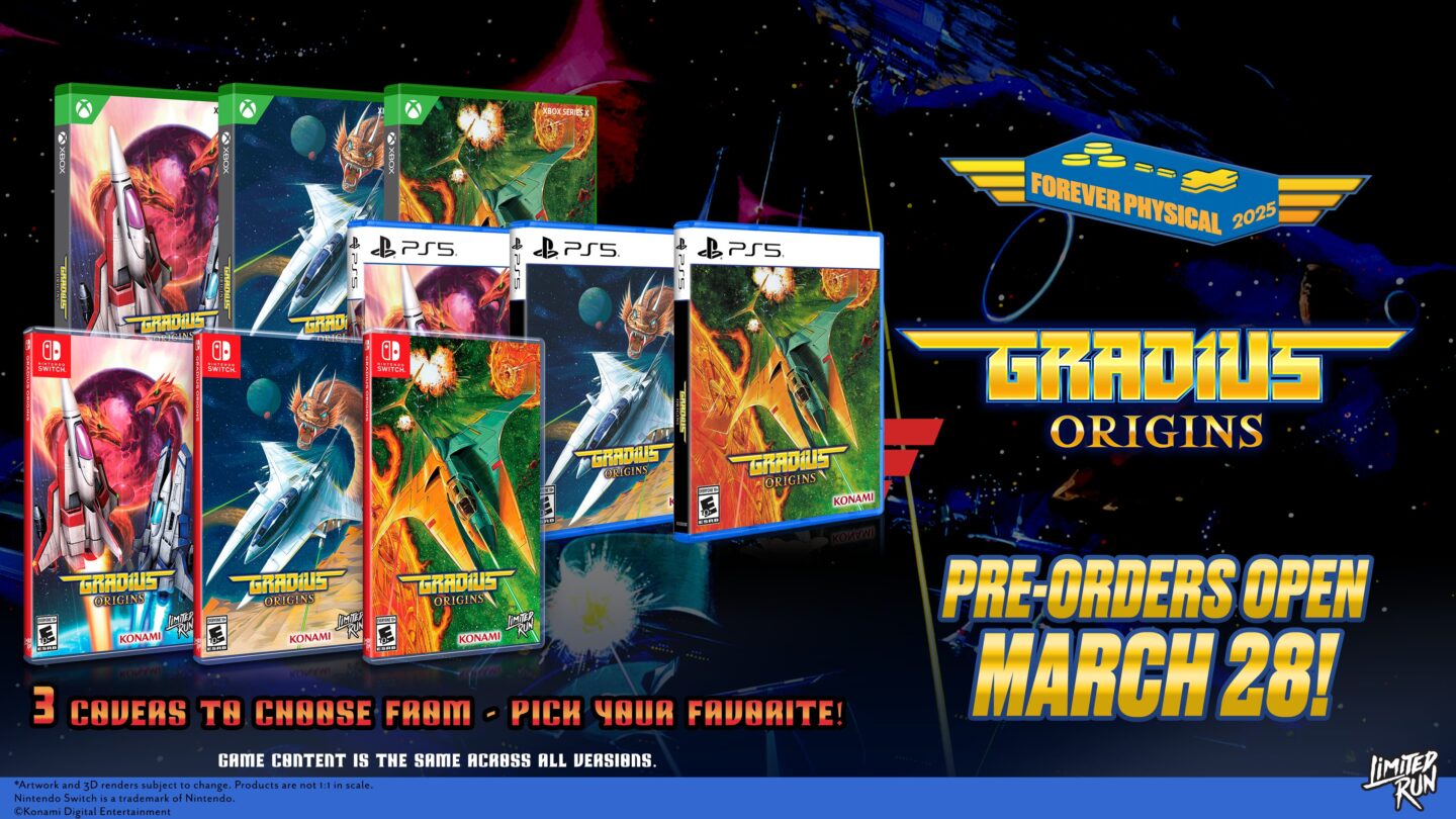 Gradius ORIGINS announced for PS5, Xbox Series, Switch, and PC - Gematsu