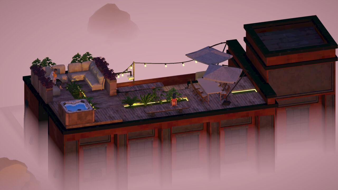 Chill rooftop-building game High Above announced for PC - Gematsu