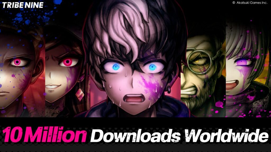 TRIBE NINE tops 10 million downloads - Gematsu