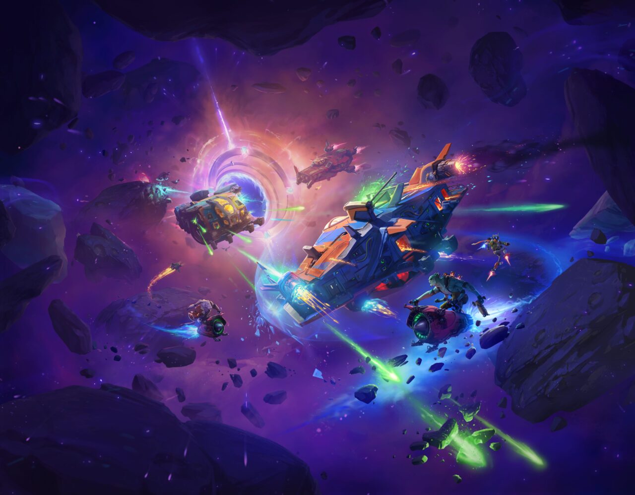 Crew-based spaceship first-person shooter Wildgate announced for PS5 ...