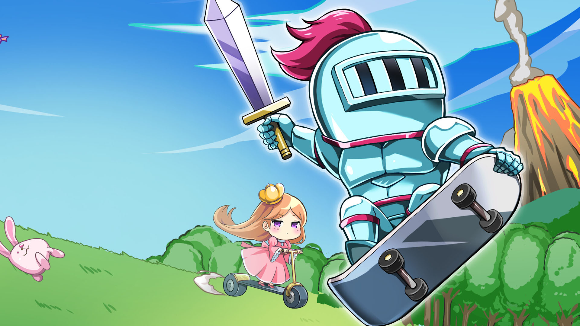 Skateboard Knight - Gematsu