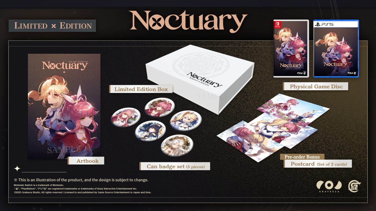 Noctuary for PS5, Switch launches July 31 - Gematsu