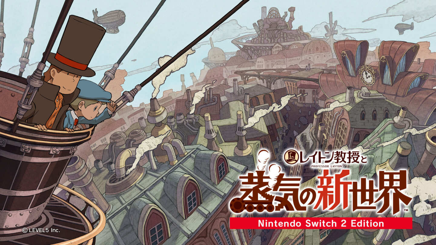 Professor Layton and the New World of Steam adds Switch 2 version - Gematsu