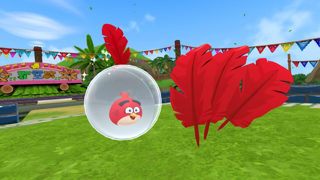 Super Monkey Ball: Banana Rumble DLC character Red from Angry Birds now ...