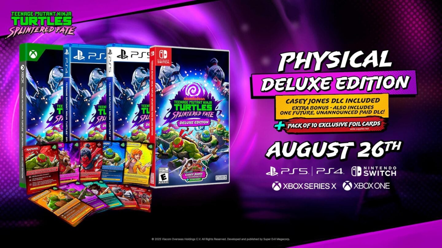 Teenage Mutant Ninja Turtles: Splintered Fate coming to PS5 and PS4 on ...