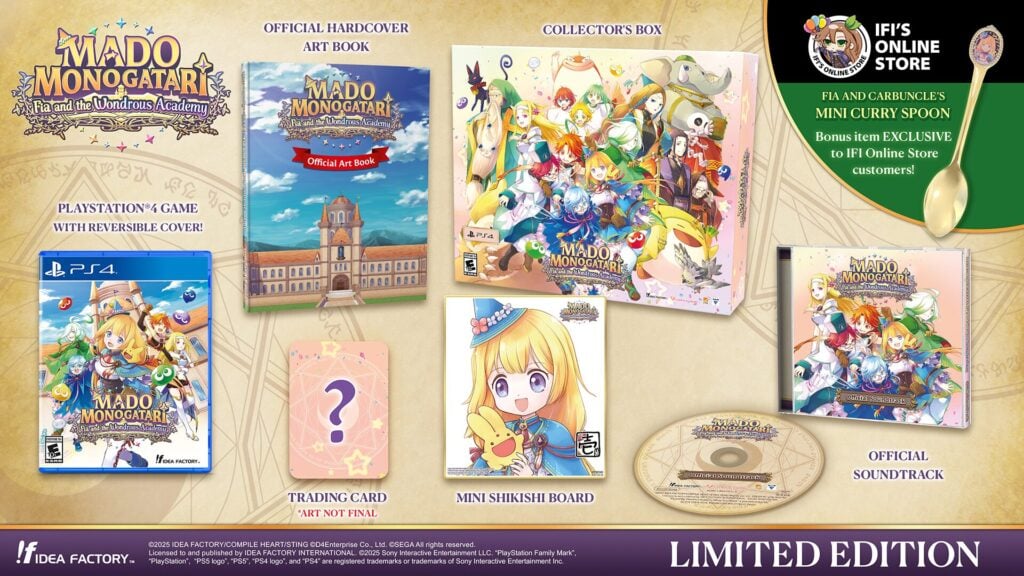 MADO MONOGATARI: Fia and the Wondrous Academy launches July 29 in the ...